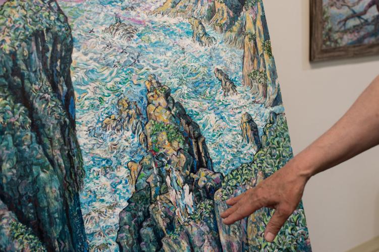 Campbell County native's artwork crosses country for local exhibit ...