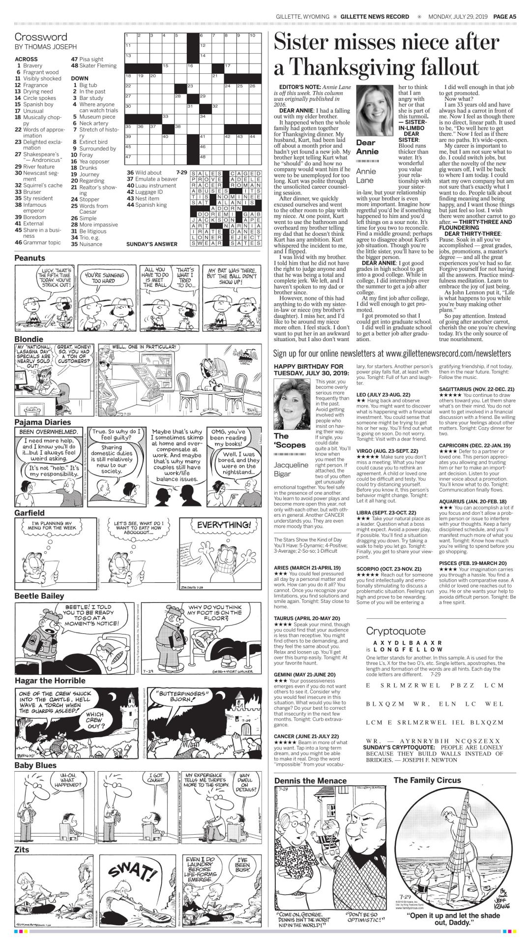 Monday Comics | Local News | gillettenewsrecord.com