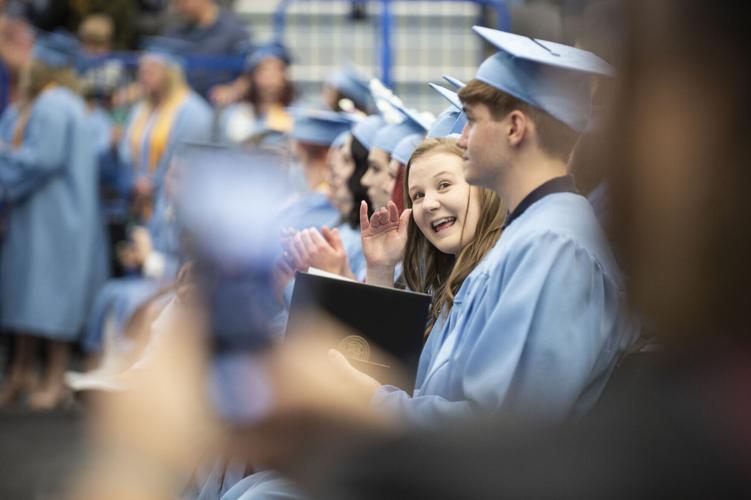 A tassel turner: New college district hosts graduating class for the ...