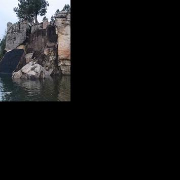 Hitler Rock breaks off at Keyhole, falls into reservoir | Local News ...