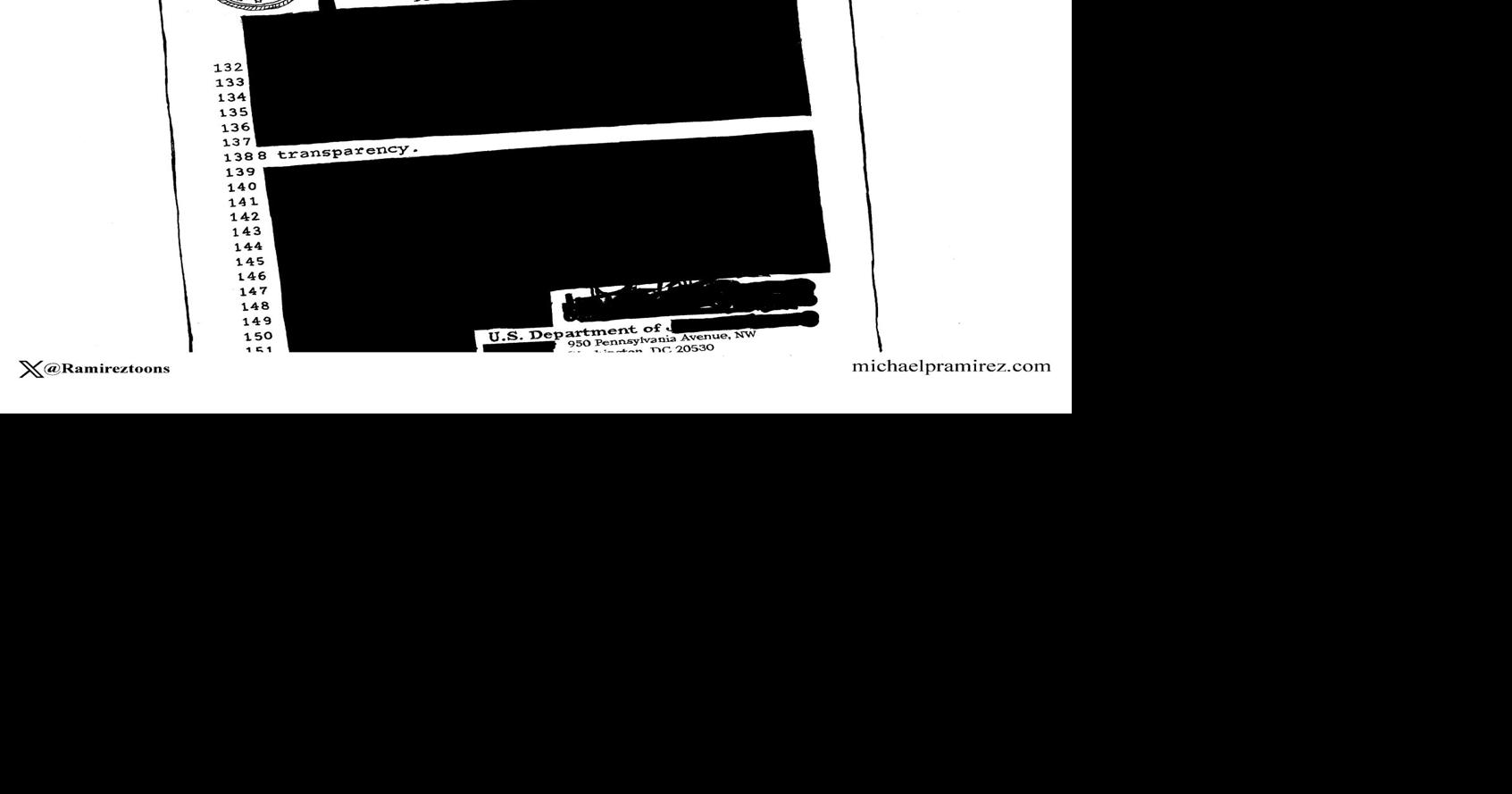 Transparency | Editorial Cartoons | gillettenewsrecord.com