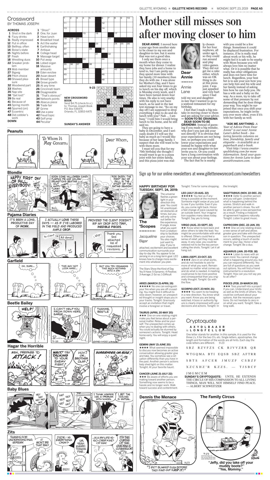 Monday Comics | Local News | gillettenewsrecord.com