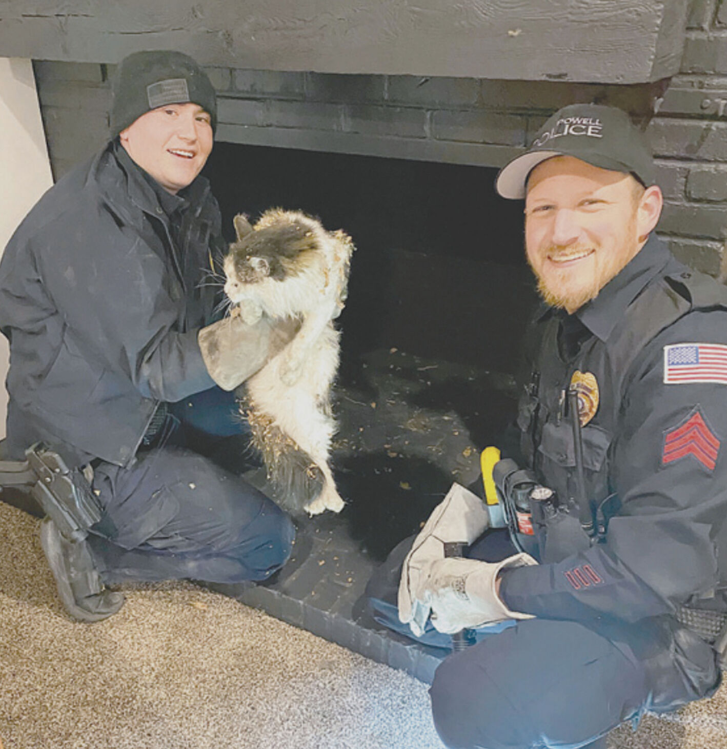 Powell police rescue Christmas visitor from chimney | Living ...