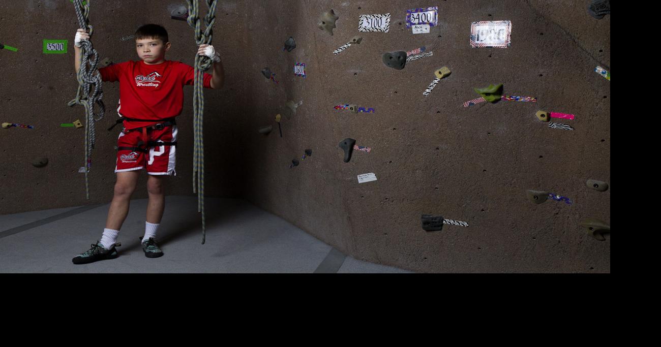 On his way up: Seamus Casey, 12, sets bouldering record before climbing ...