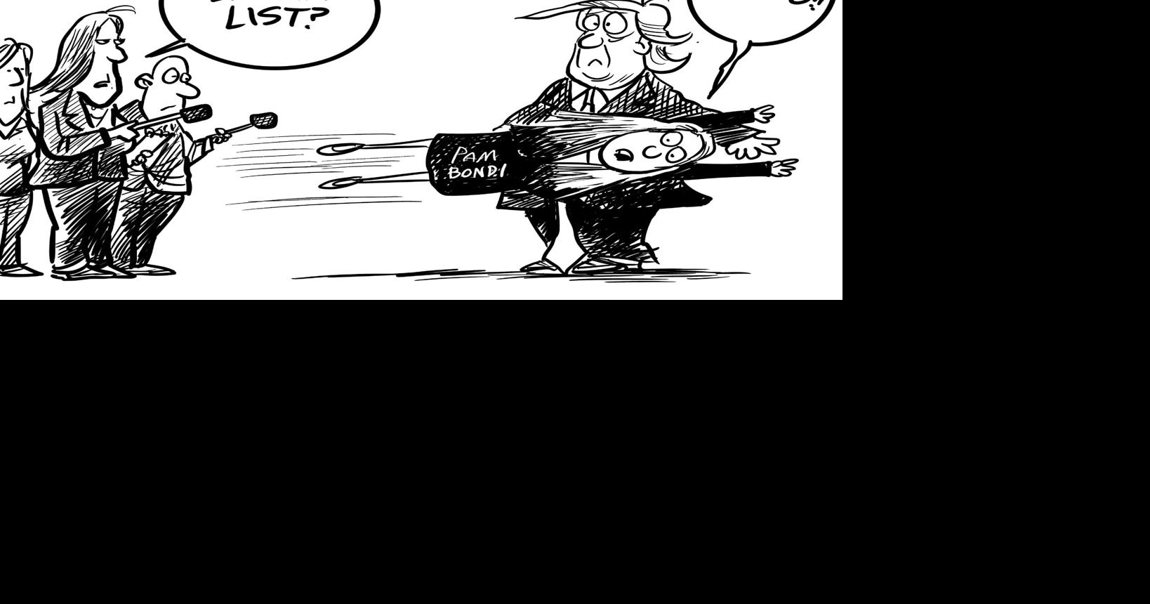Where's the list? | Editorial Cartoons | gillettenewsrecord.com