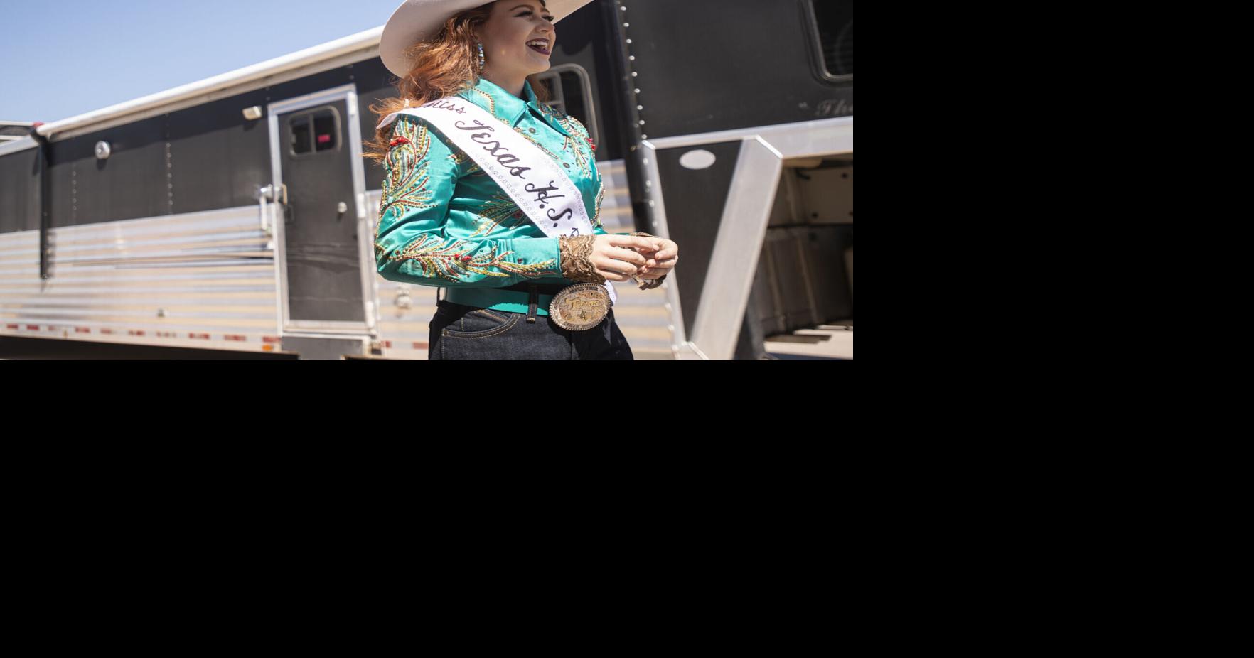 Texas rodeo queen keeps state's streak of first to check-in at NHSFR ...
