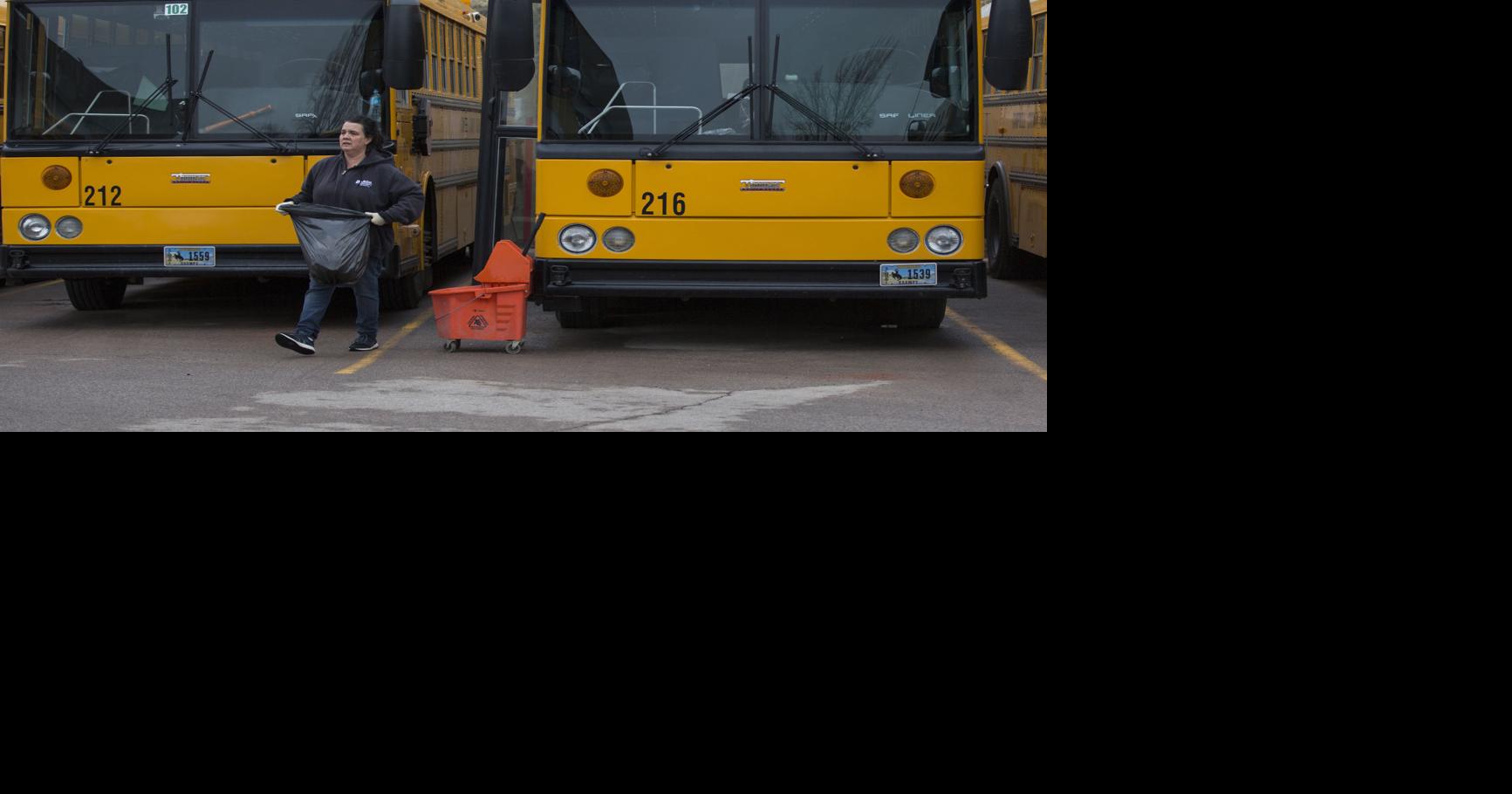 Campbell County to lease/buy 15 new yellow school buses for next year ...