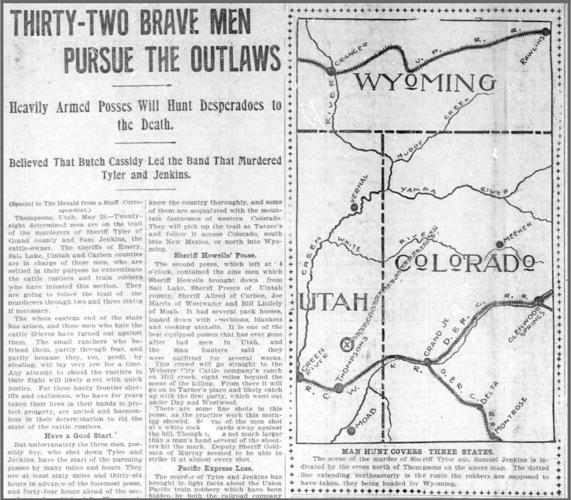 Castle Gate payroll robbery put brash Butch Cassidy among the outlaw ...