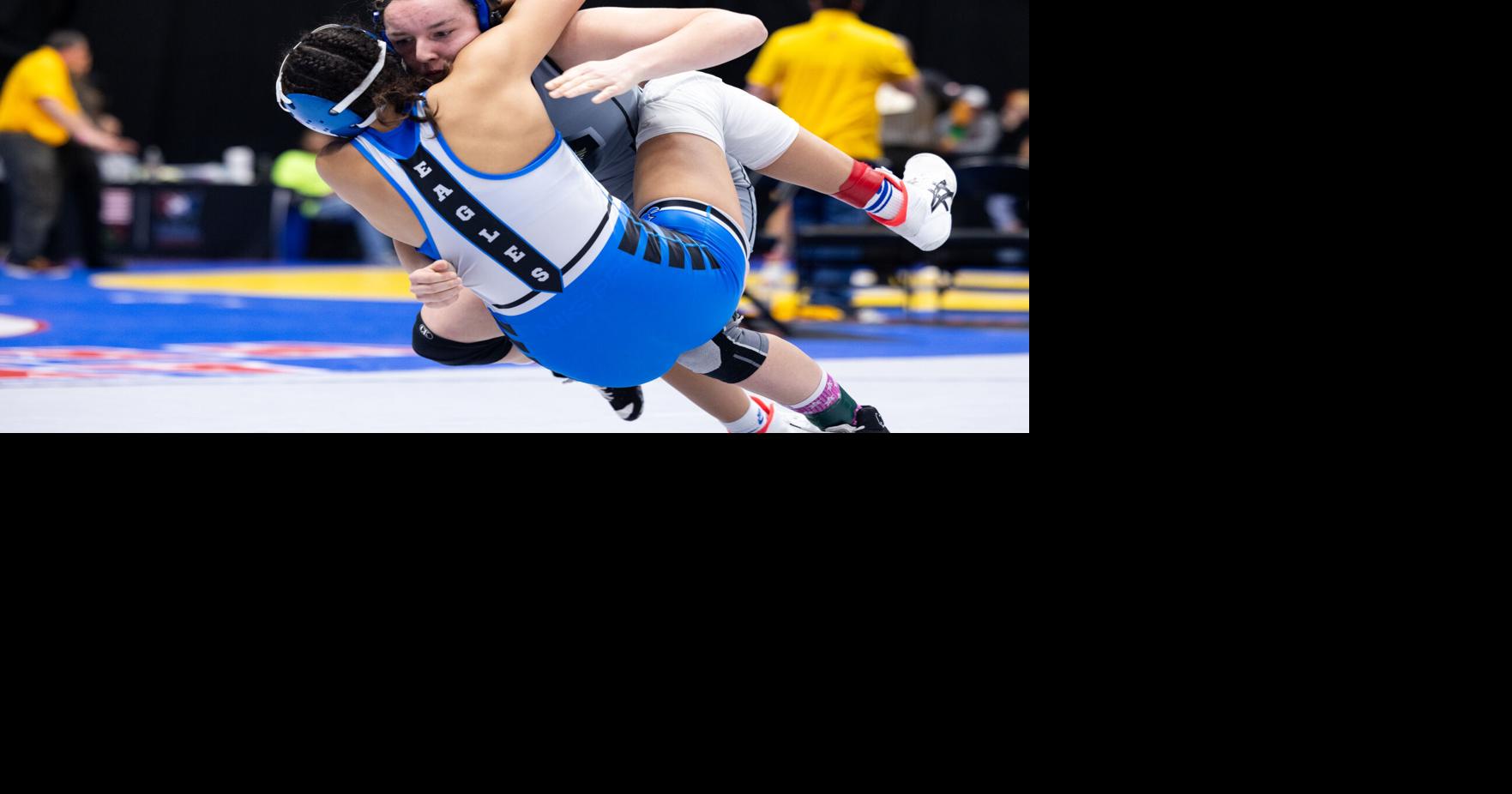 D51 wrestlers McCoy and Mulford in finals; Girl is first North Fork ...