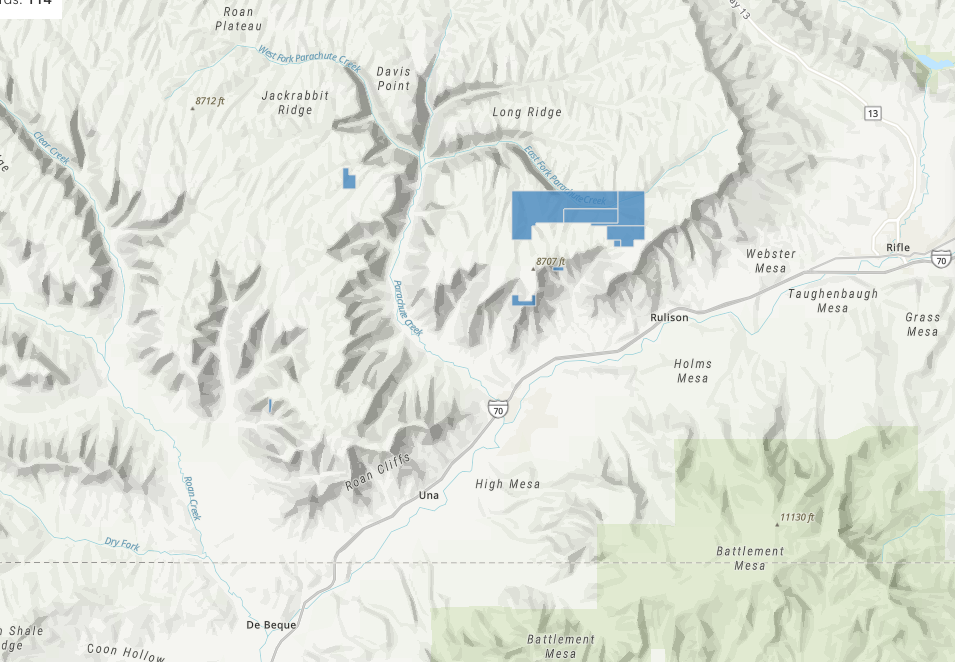 BLM proposing December oil and gas lease sale that could include Roan ...