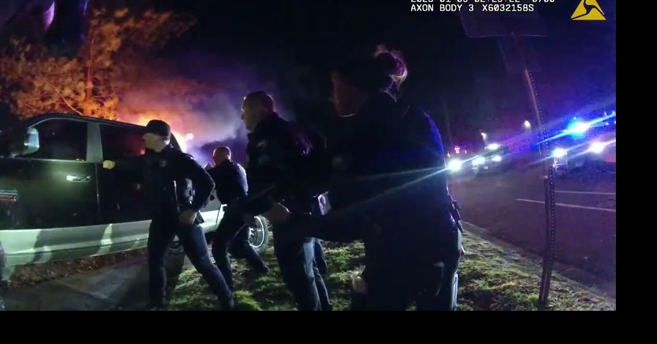 Body camera footage shows pursuit of truck that was on fire | Western ...