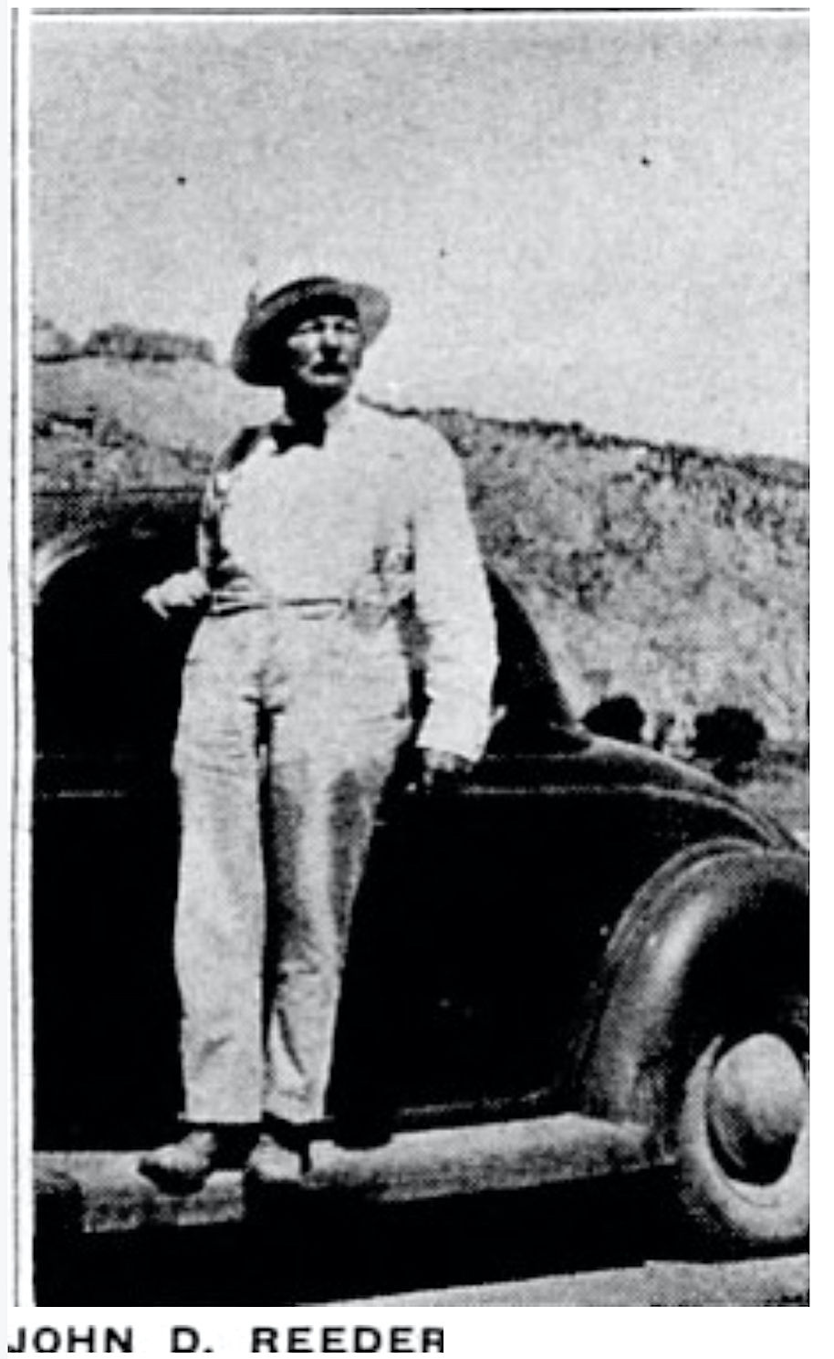 April an important month for local pioneer John D. Reeder | Western ...