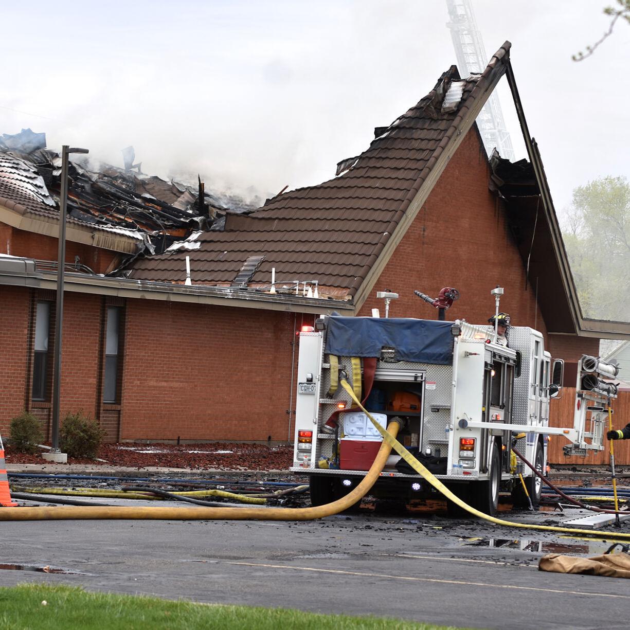 lds chapel fire