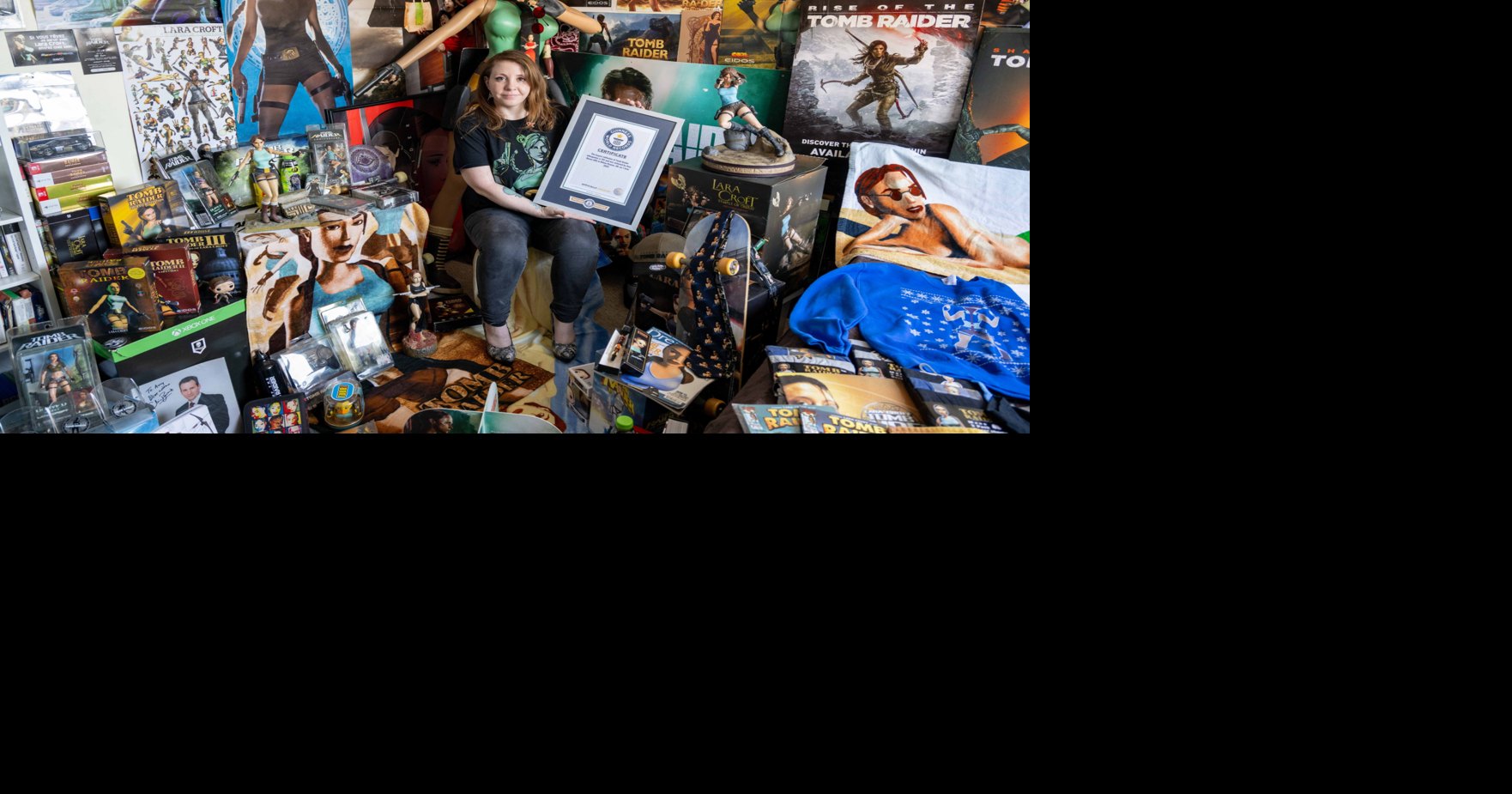 Tomb Raider superfan breaks record for massive Lara Croft collection ...