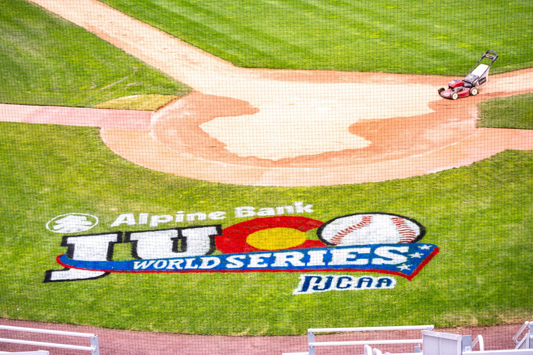 Green scene: Getting Suplizio Field ready for the show | Western ...