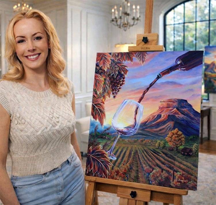 Winefest poster art picked | Western Colorado | gjsentinel.com