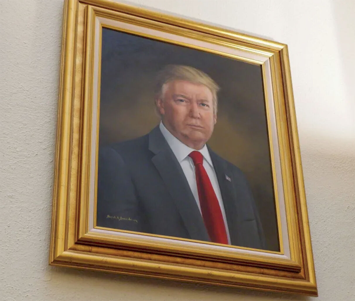 Soper celebrates new Trump portrait at Colorado Capitol | Western ...