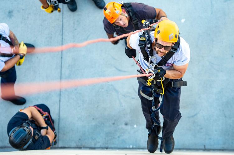 GJFD recruits work on live-fire, rope training | Western Colorado ...
