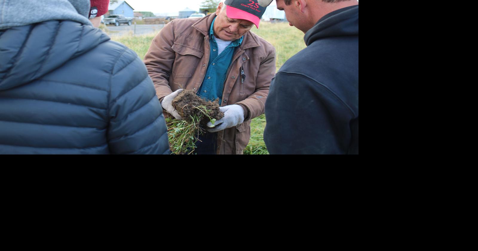 Farm tour focuses on healthy soil by eliminating synthetic fertilizers ...