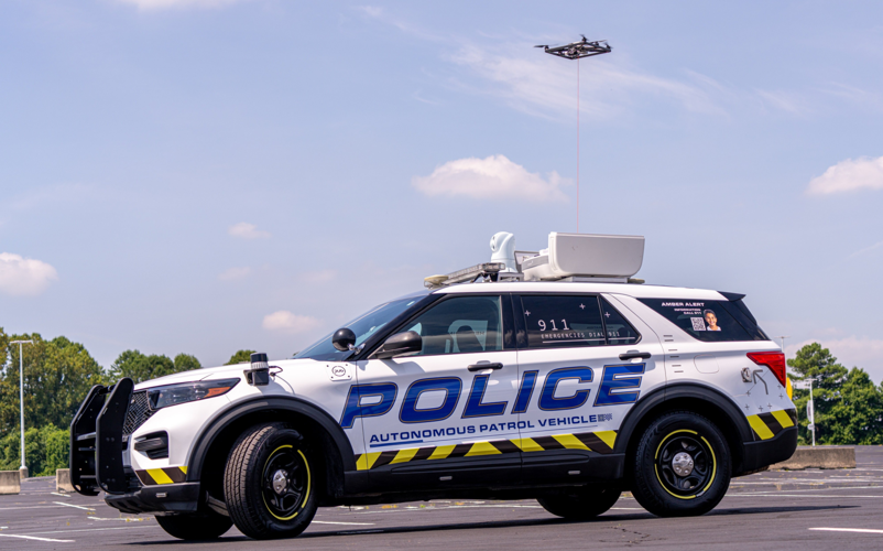 RoboCop car drives itself and releases drones to catch criminals ...