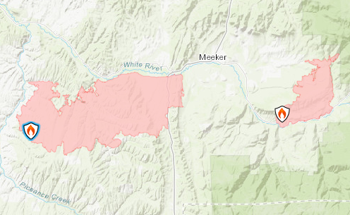 Meeker area besieged by major wildfires | Western Colorado | gjsentinel.com