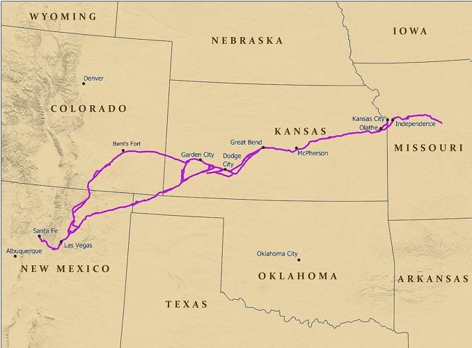 Bent's Fort in SE Colorado was an isolated fortress in the 1800s ...