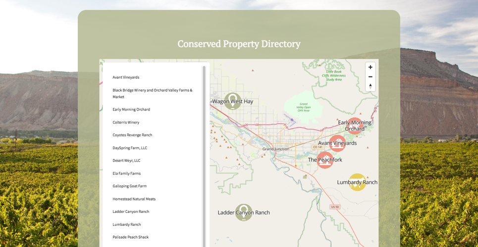 Land Trust launches map feature to connect locals to ag businesses ...