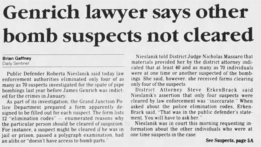Former public defender reacts to Genrich murder charges being dropped ...