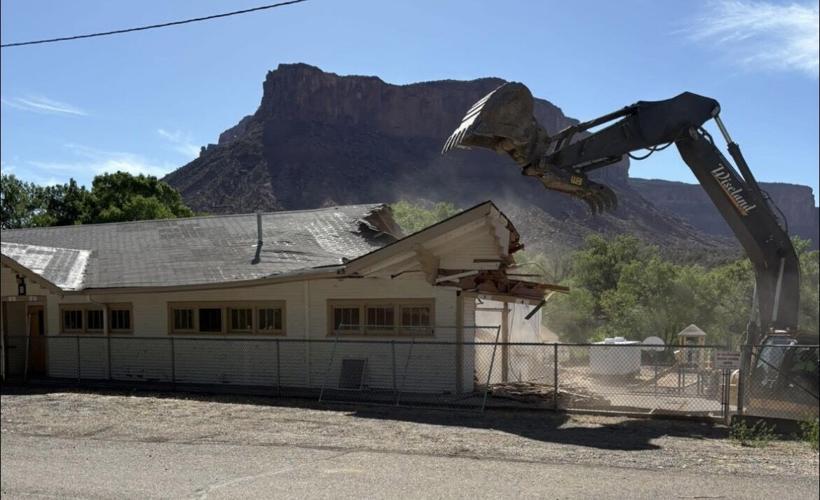 Gateway School being demolished; middle, high school students will be ...