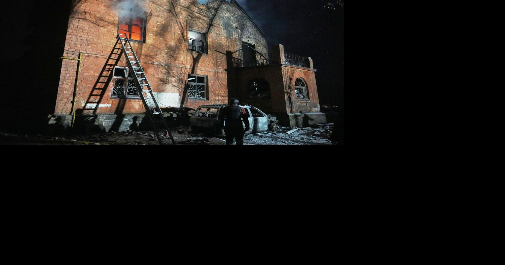 Russia attacks Ukraine with drones and missiles, killing 3 in Kyiv | U ...