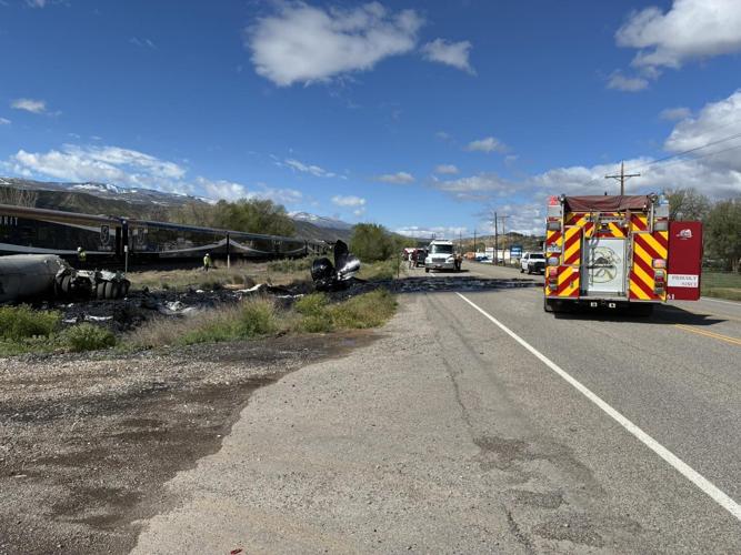 Train crash with tanker truck closes U.S. Highway 6 in Rifle | Western ...