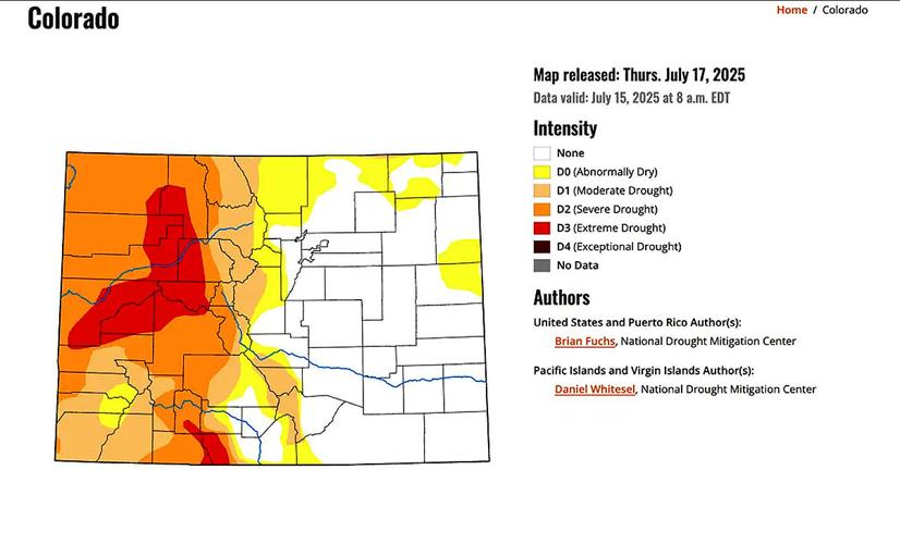Will monsoon season help drought conditions? | Western Colorado ...
