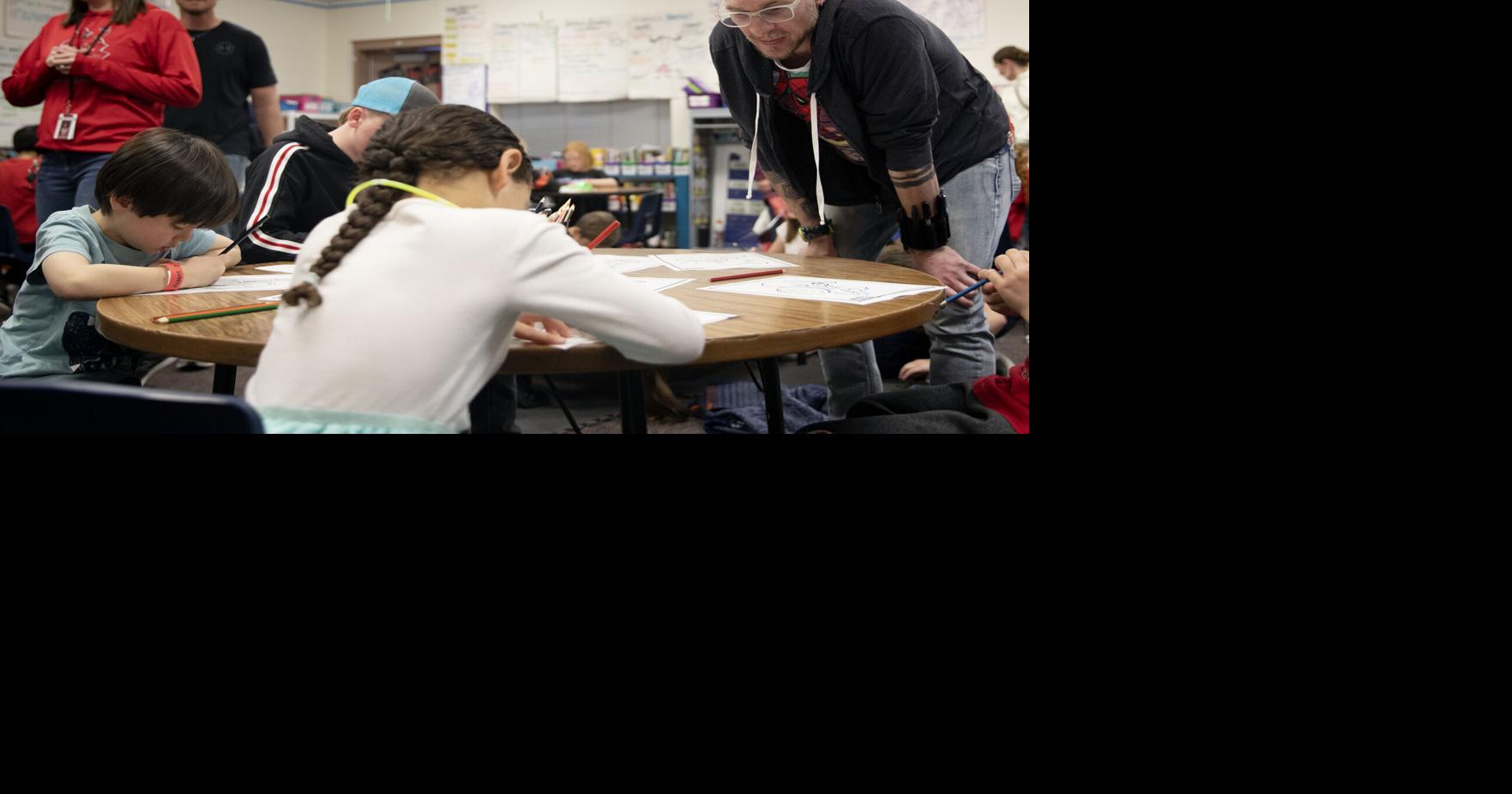 Famous comic and pop artist comes to Appleton Elementary | Western ...