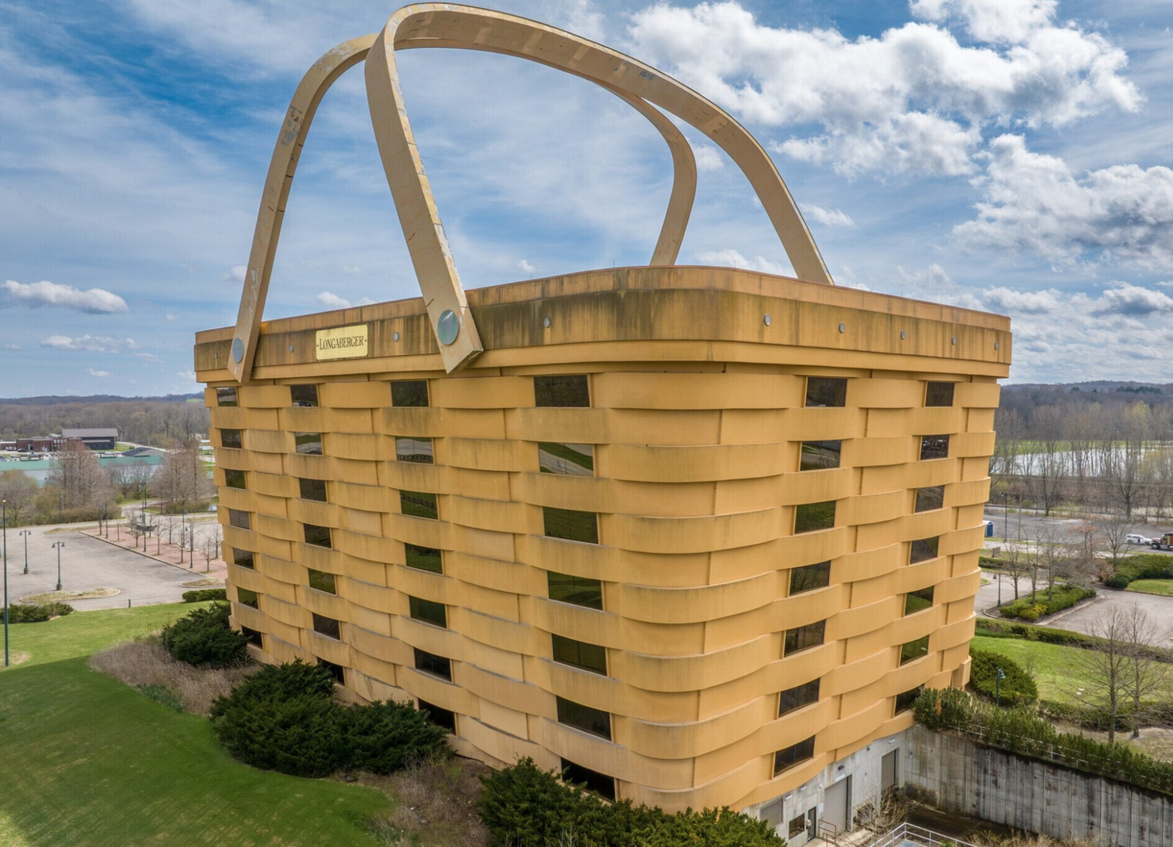 Basket-shaped office building on market for $8.5 million | National ...