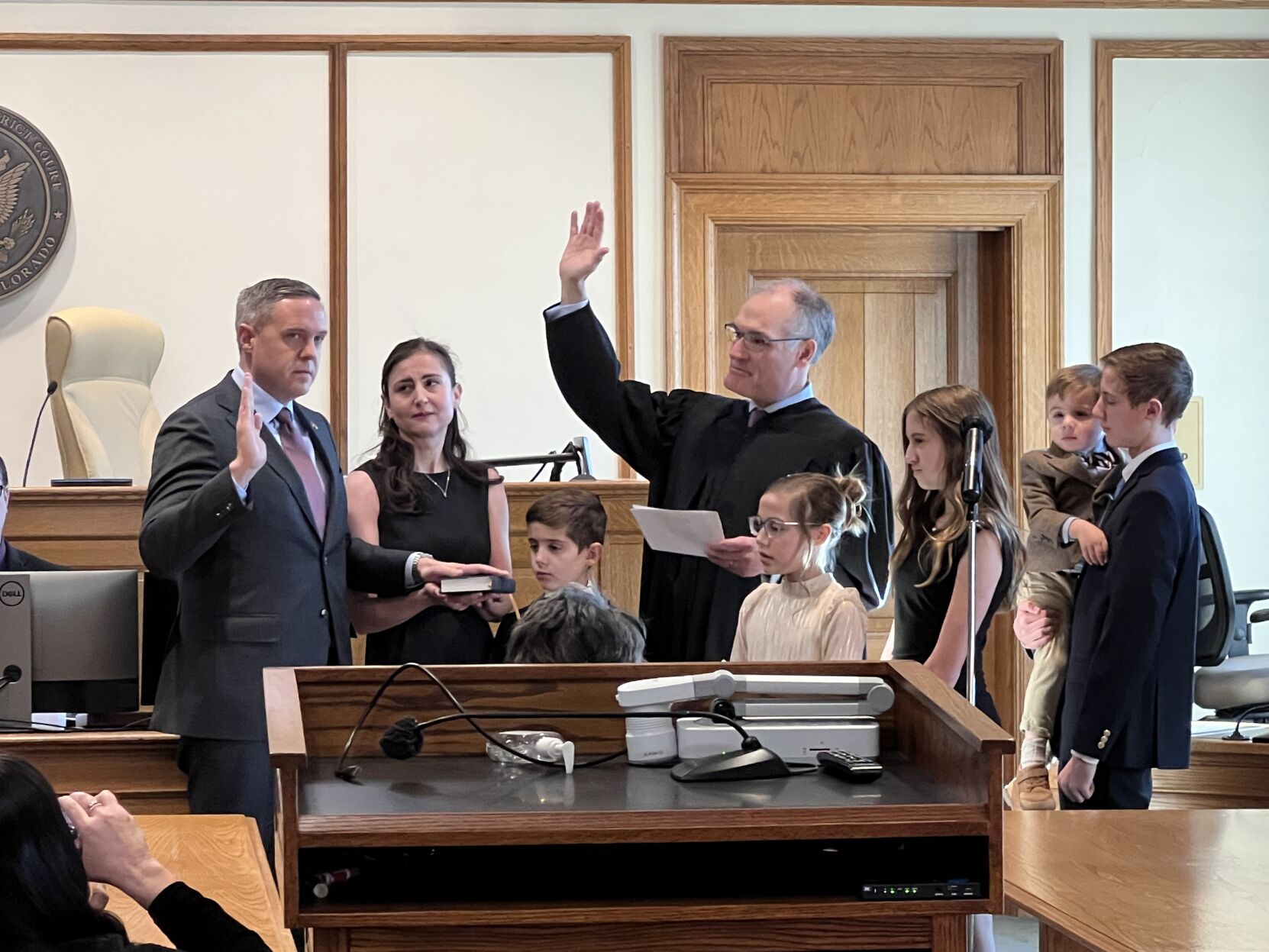 Rep. Jeff Hurd honored in local swearing-in ceremony | Western Colorado ...