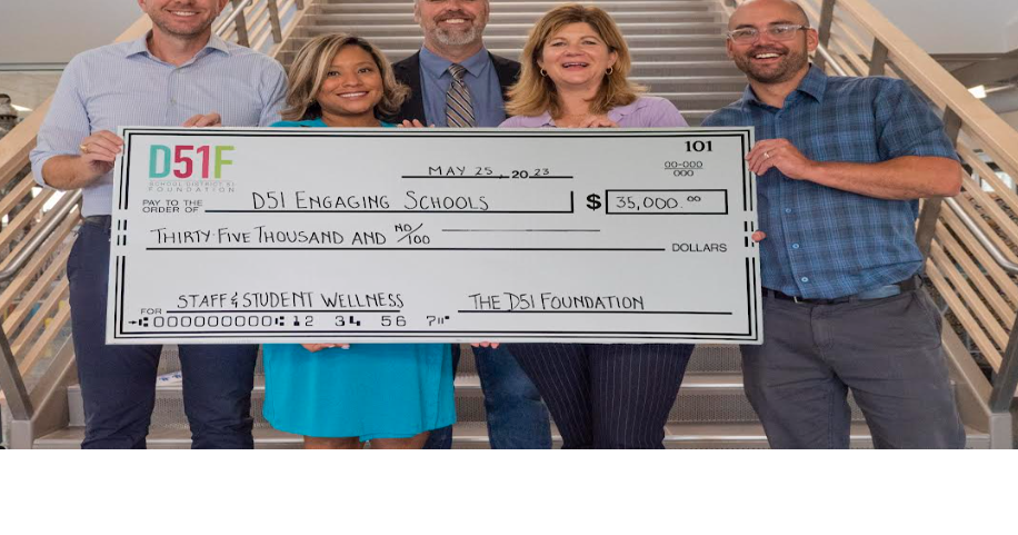 D51 Foundation donates $35K to school district for training | Western ...