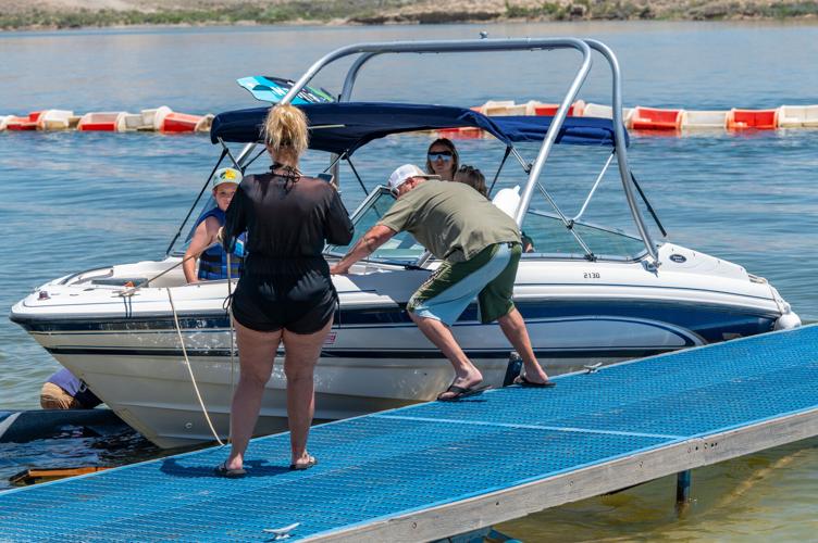 Boaters back at Highline Lake after winter draining | Western Colorado ...