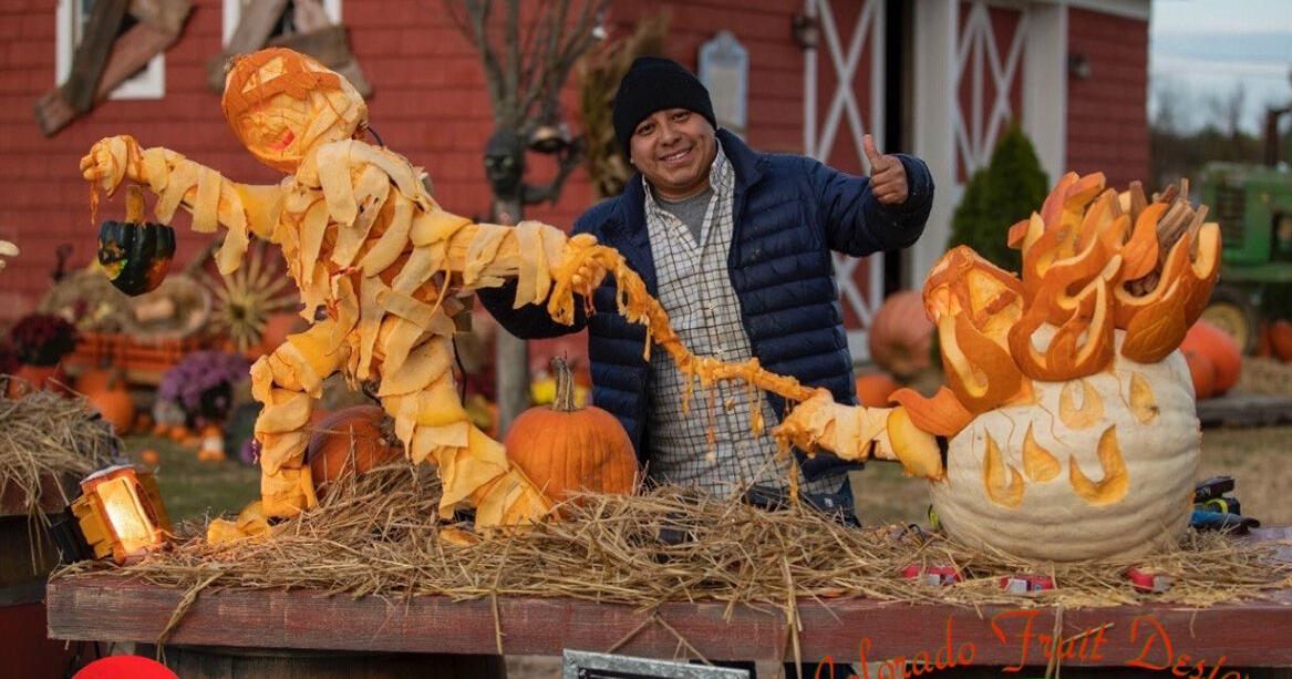 GJ pumpkin carver returns to Food Network for all-star 'Outrageous ...
