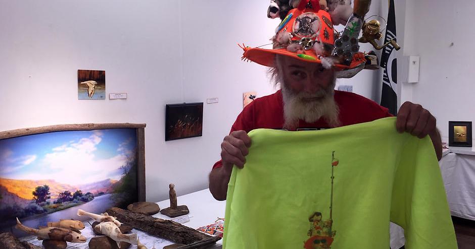 Bert's big hats: Buford's outlandish caps on display at Veteran's Art ...