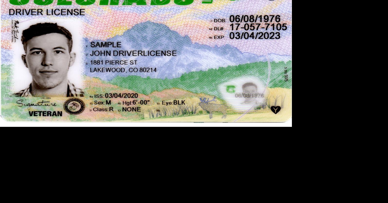 State unveils new driver's license design | Western Colorado ...