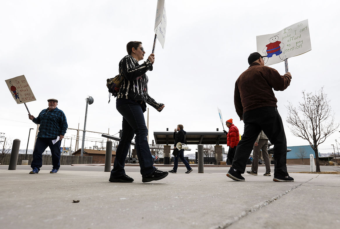 As talks stall, GVT employees practice picketing | Western Colorado ...