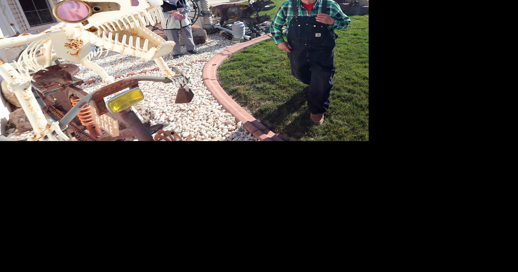 Fruita man turns scrap metal into scorpions, dinosaurs | Western ...