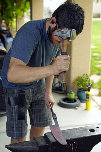 Blade maker: Lucas Gumbiner hones his craft | Western Colorado ...