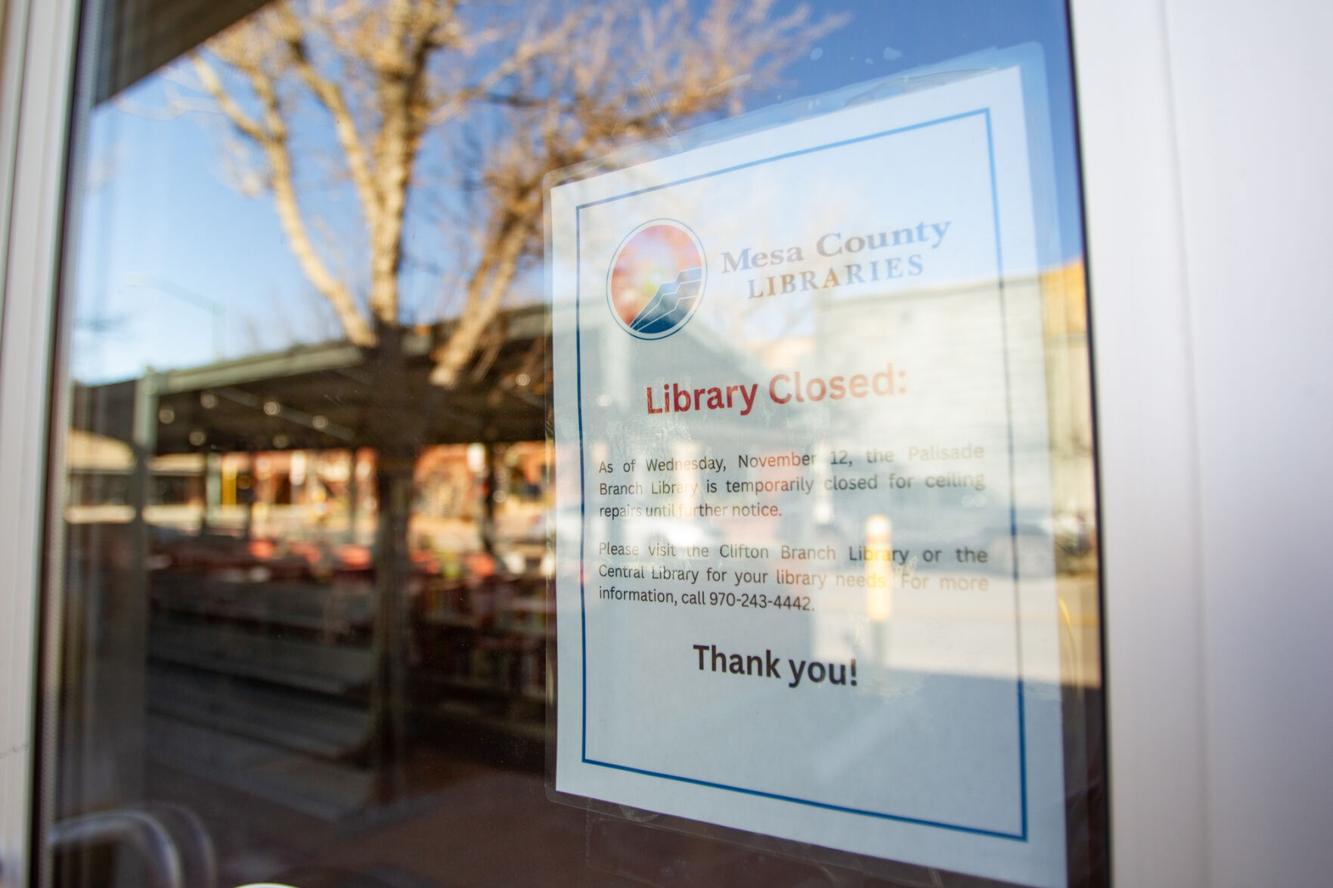 Palisade library’s closure could last weeks, amid repairs | Western ...