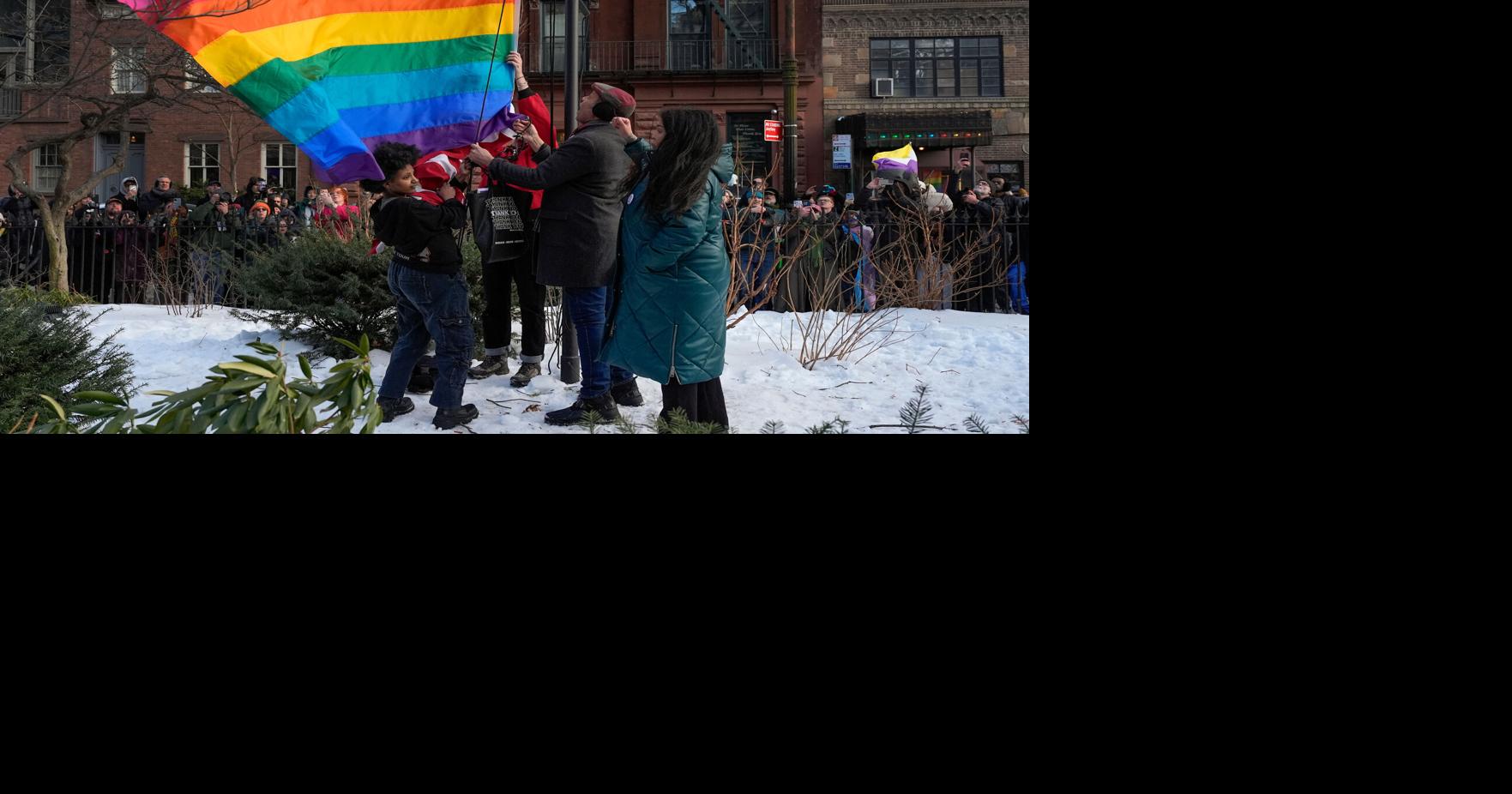 Trump administration agrees to keep flying rainbow Pride flag at New ...