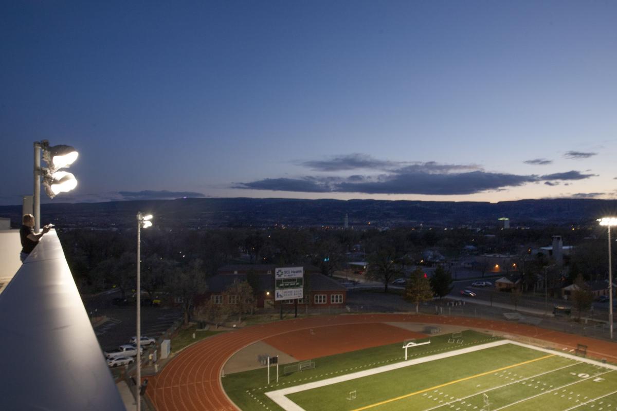 Stocker Stadium serves as beacon of hope amid coronavirus troubles ...
