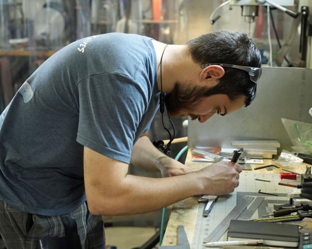 Blade maker: Lucas Gumbiner hones his craft | Western Colorado ...