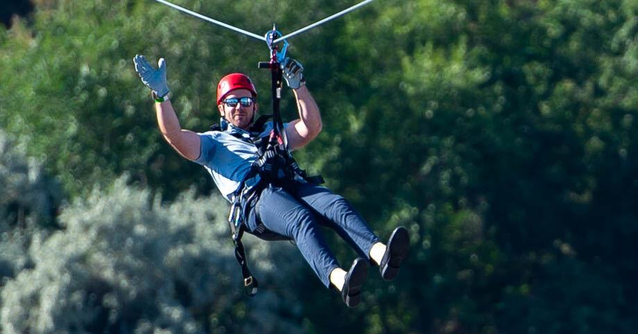 Zipline at Las Colonias officially open | Western Colorado | gjsentinel.com