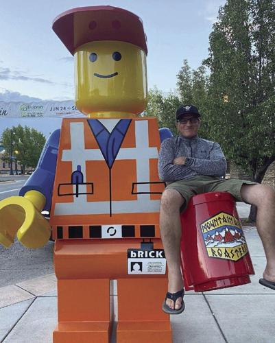 Meet bRICK: 8-foot-tall sculpture becomes downtown's latest attraction ...