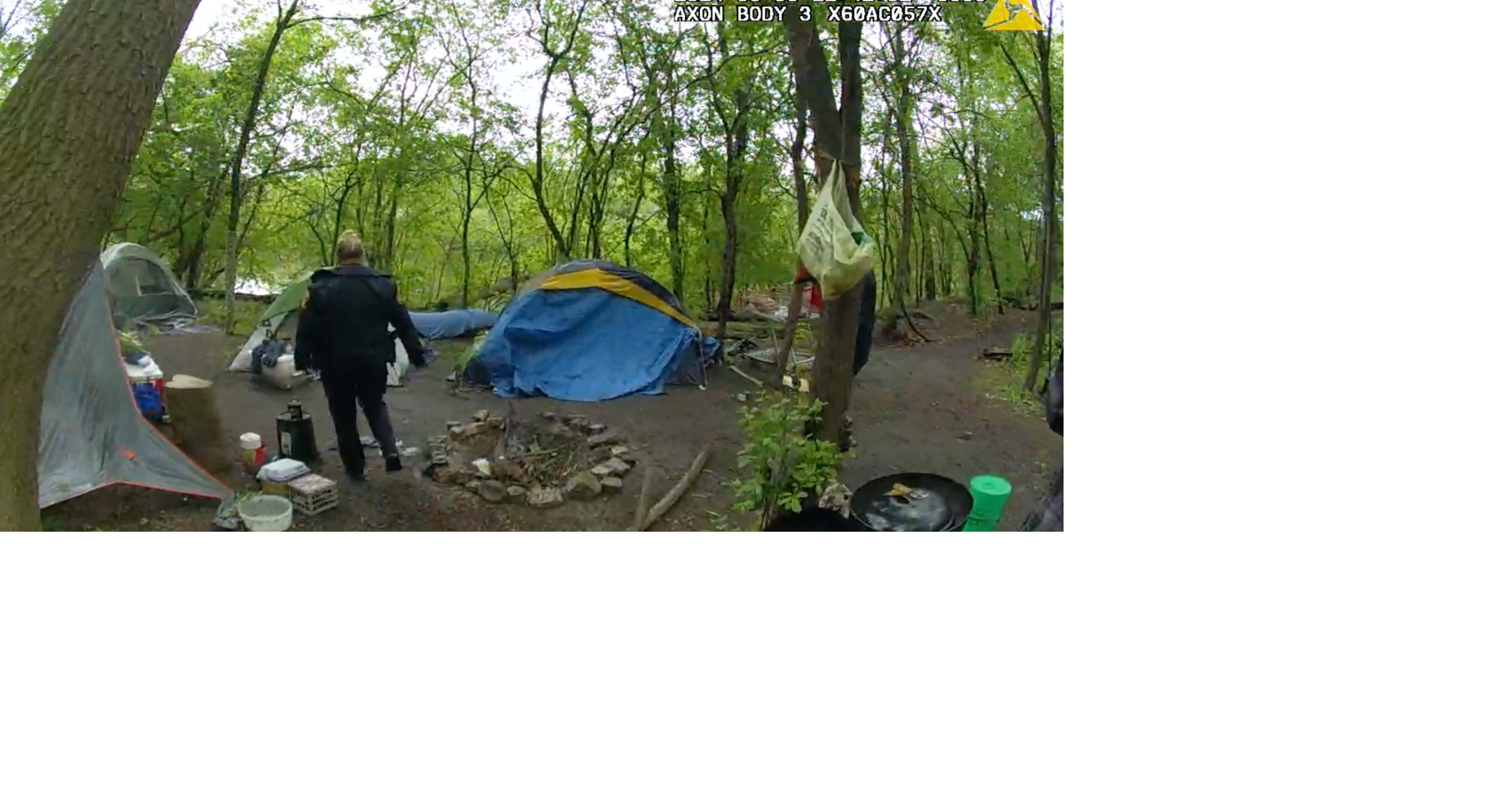 Police body cam footage of Waukesha encampment incident shows ...